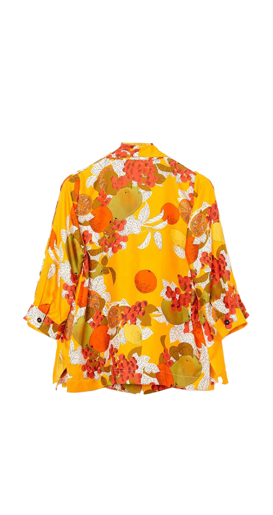 Lecomte Shirt Fruits Jaune – Abejas Boutique